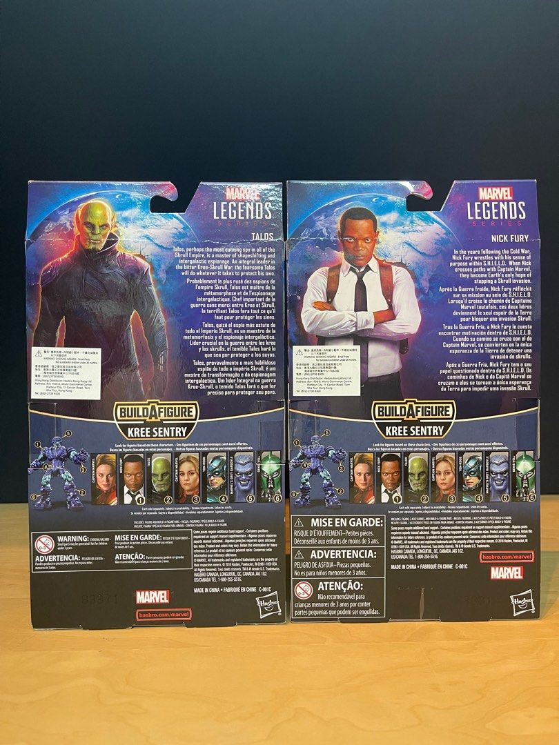 Marvel Legends MCU Studio - Nick Fury & Talos, Hobbies & Toys, Toys ...