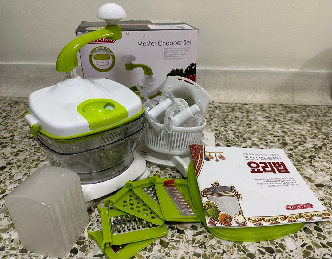 Master Chopper set : Chopper, Beater, Spinner and Grater, TV & Home ...