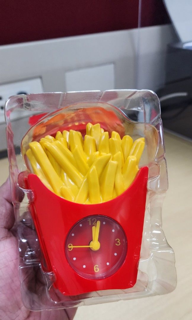 McDonalds French Fries Clock, Hobbies & Toys, Memorabilia ...