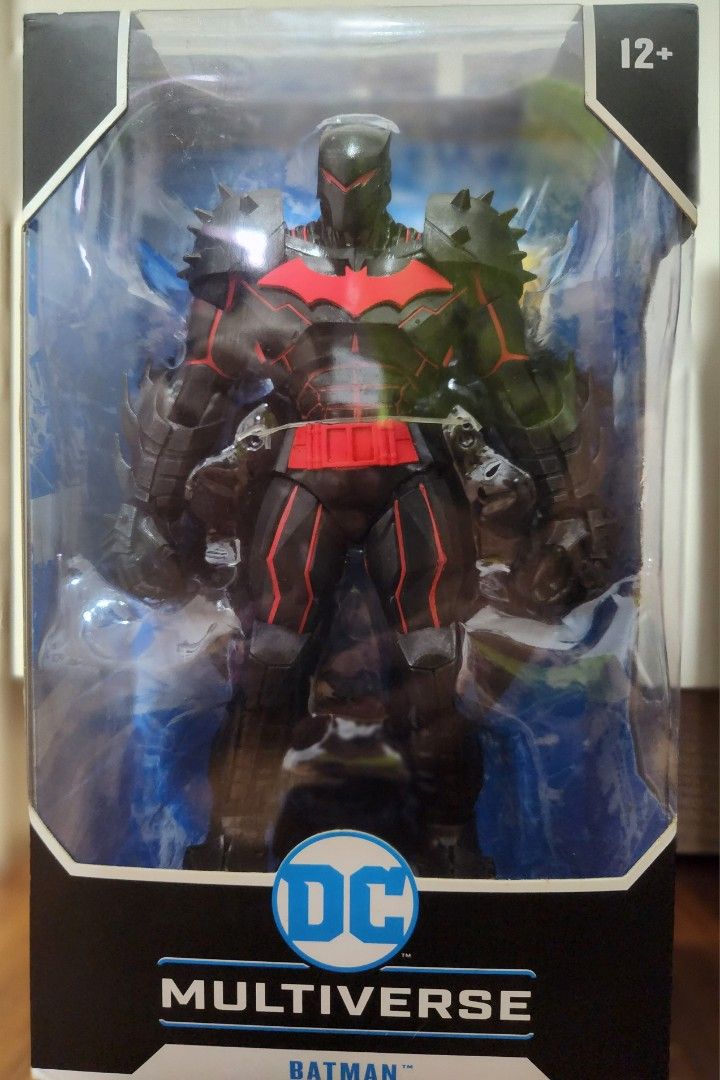 McFarlane DC Multiverse - Batman (Hellbat suit) & Superman (Unchained ...