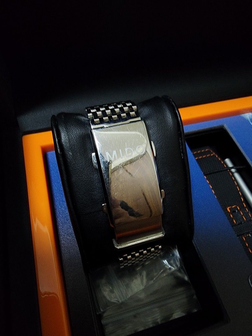 Mido Ocean Star Tribute (Orange), Luxury, Watches on Carousell