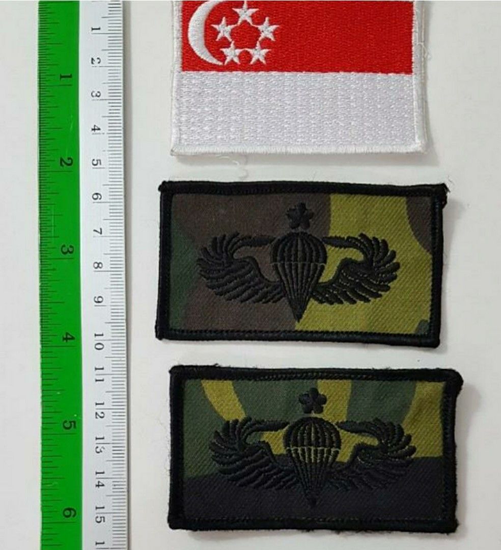 Military Patch Cloth ROC Taiwan Airborne Wing, Hobbies & Toys ...