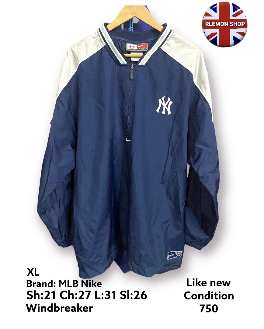 MLB Nike Half Zip Windbreaker Jacket, Men's Fashion, Coats, Jackets and ...