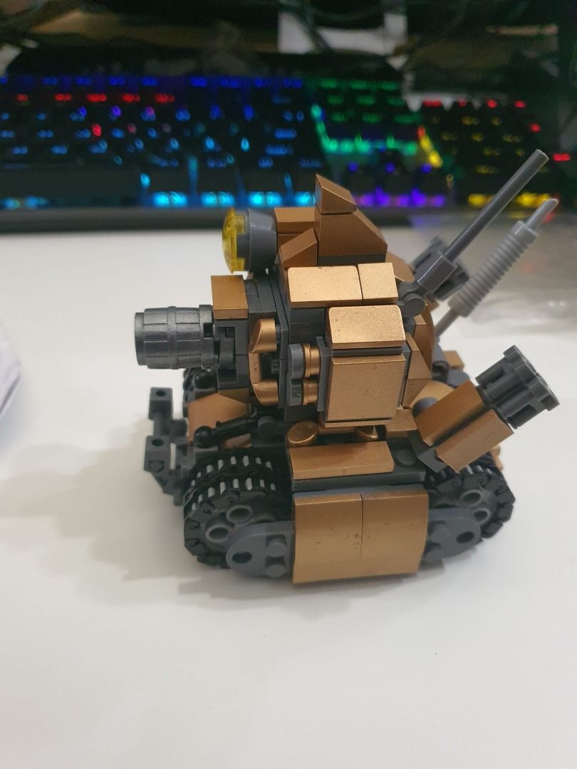 MOC LEGO compatible compact tank. Metal Slug inspired design, Hobbies ...