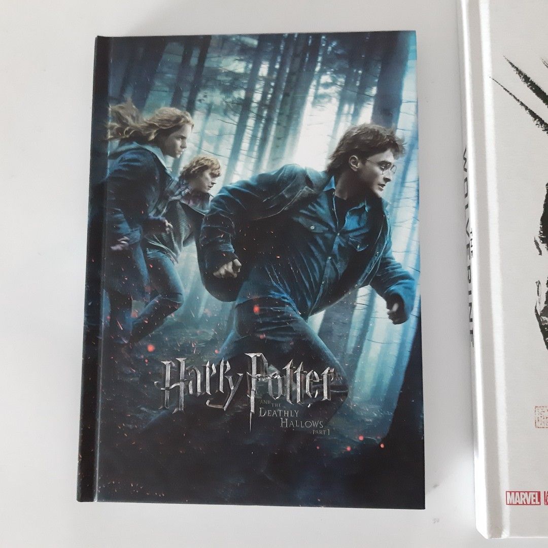 Movie Hard Cover Note book Harry Potter Wolverine, Hobbies & Toys ...