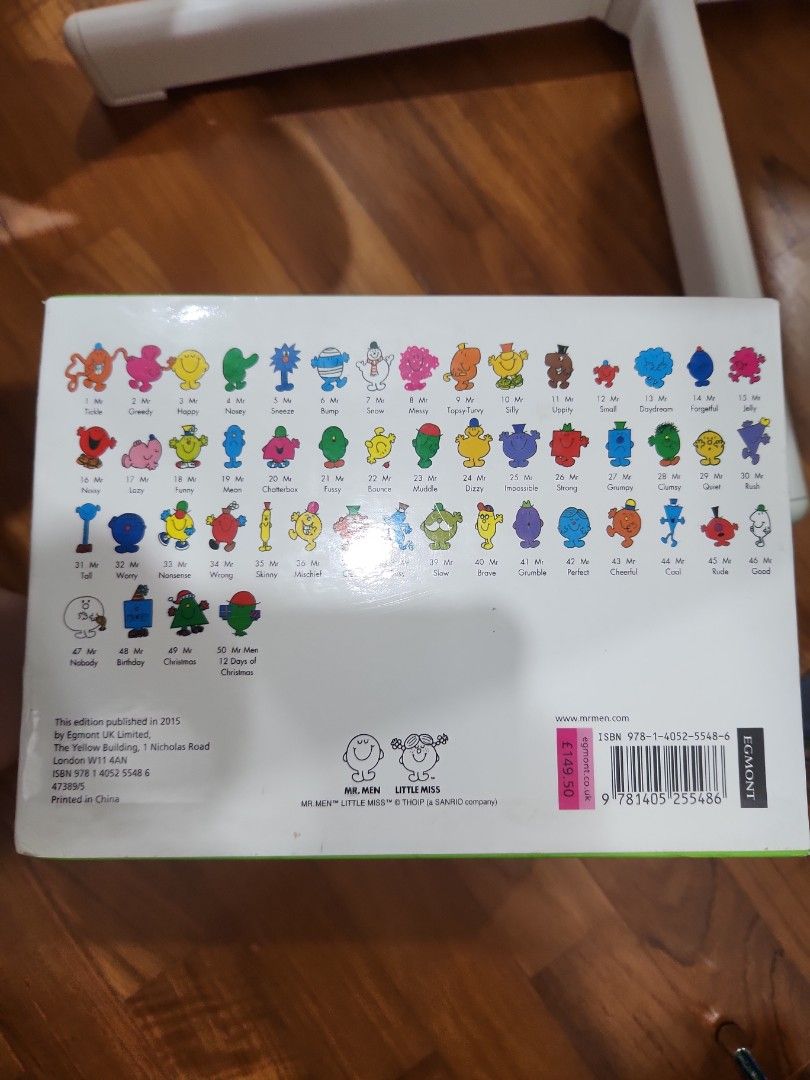 Mr Men - The complete Collection 50 books, Hobbies & Toys, Books ...