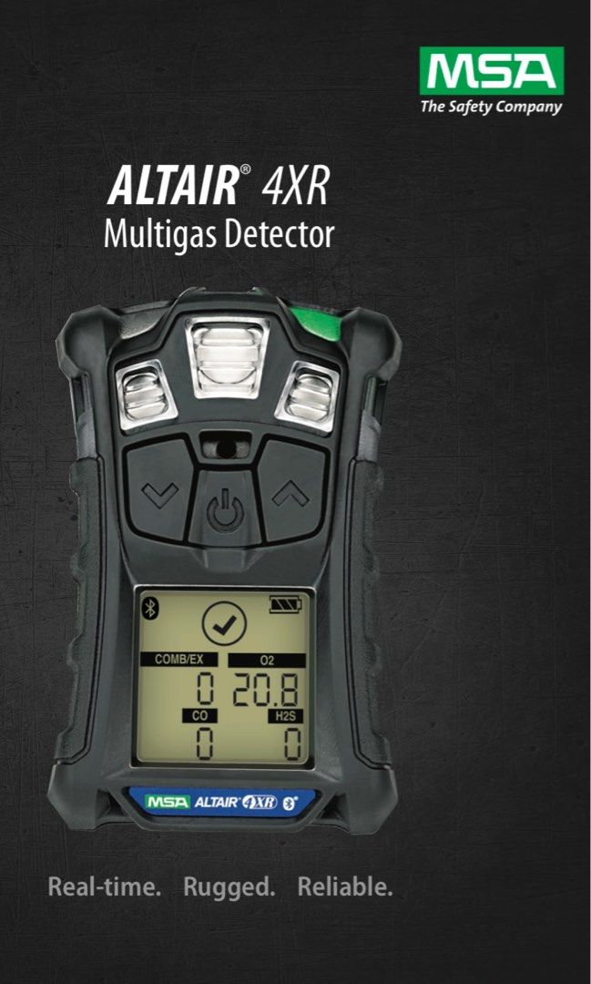 MSA PORTABLE Altair 4XR Multigas Detector, Furniture & Home Living, Home Improvement ...