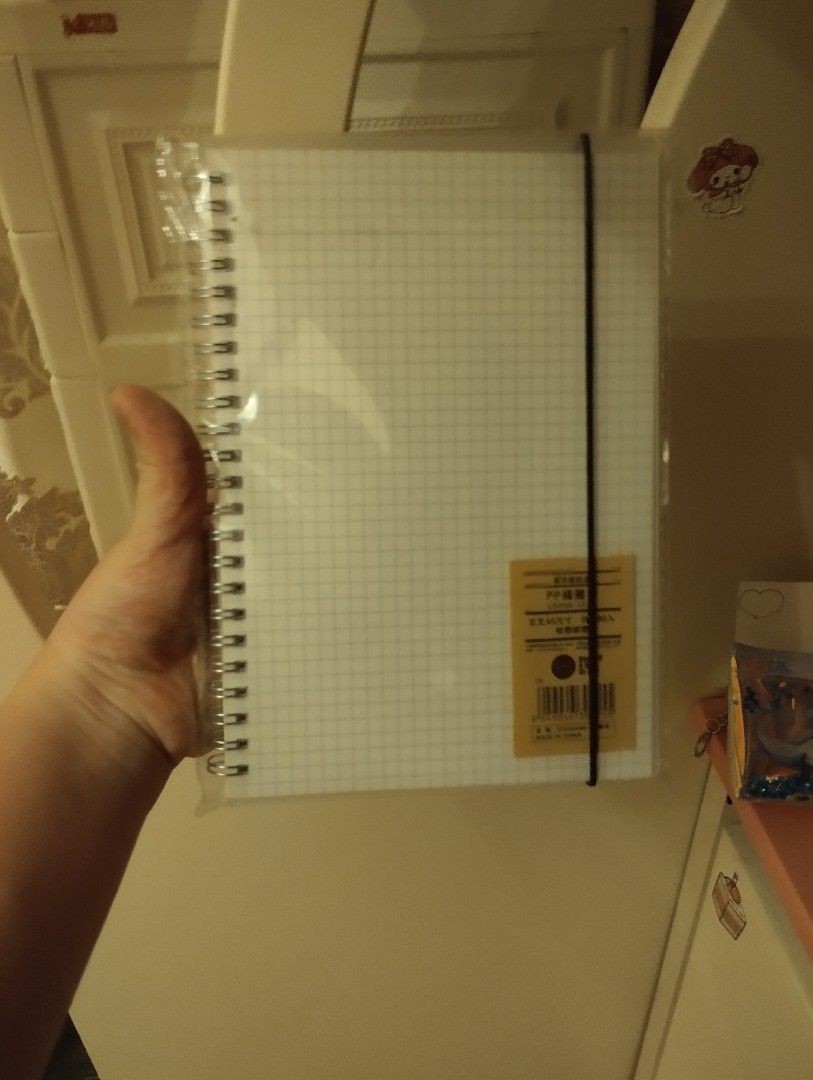 Muji aesthetic notebook planner grid sketchbook scrapbook, Hobbies ...