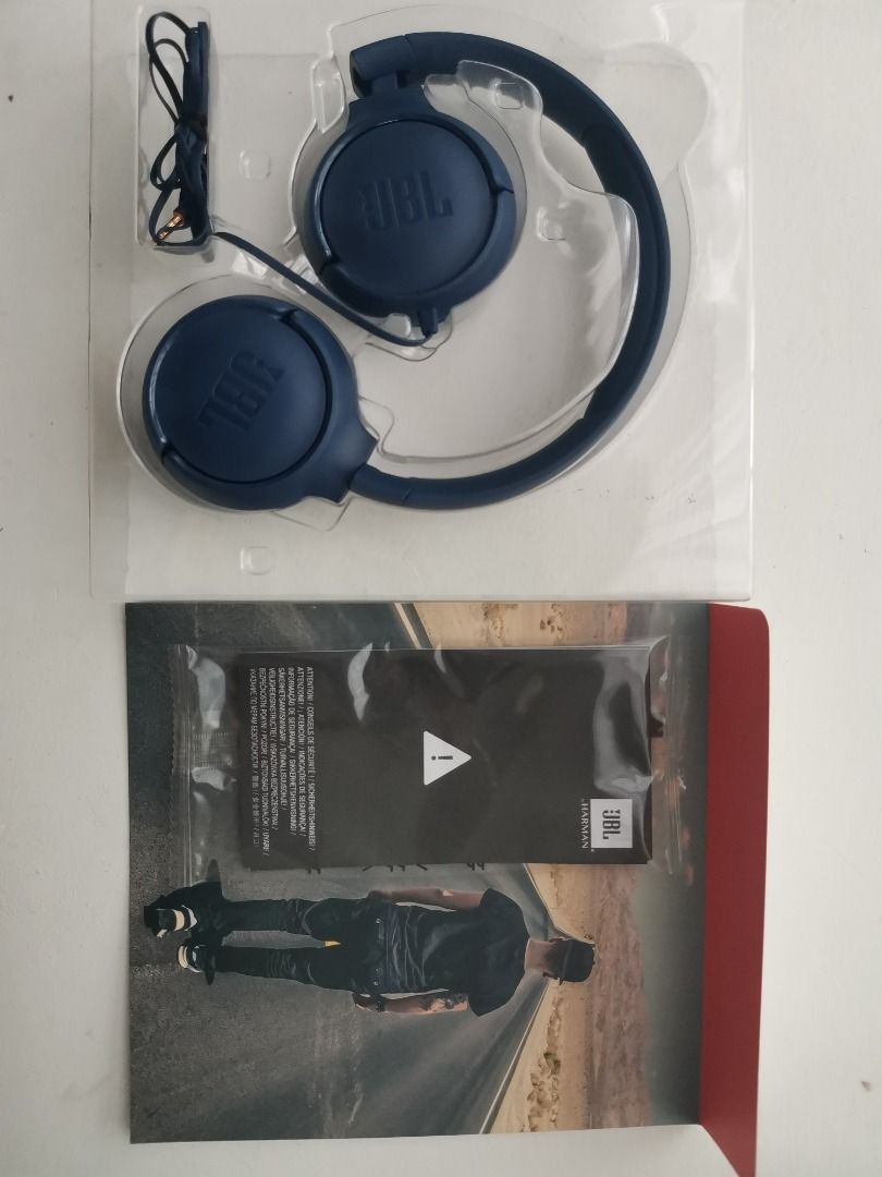 New JBL Tune 500 pure bass sound headphones, Audio, Headphones ...