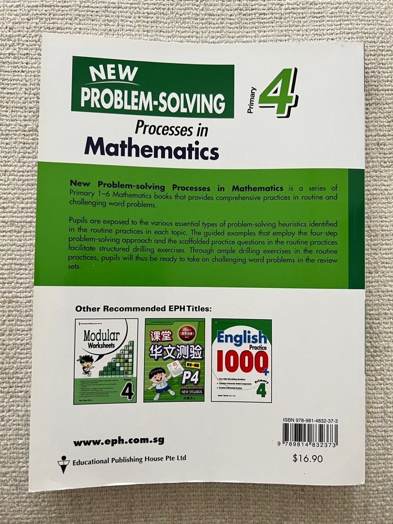 New Problem Solving Processes in Mathematics (Primary 4), Hobbies ...