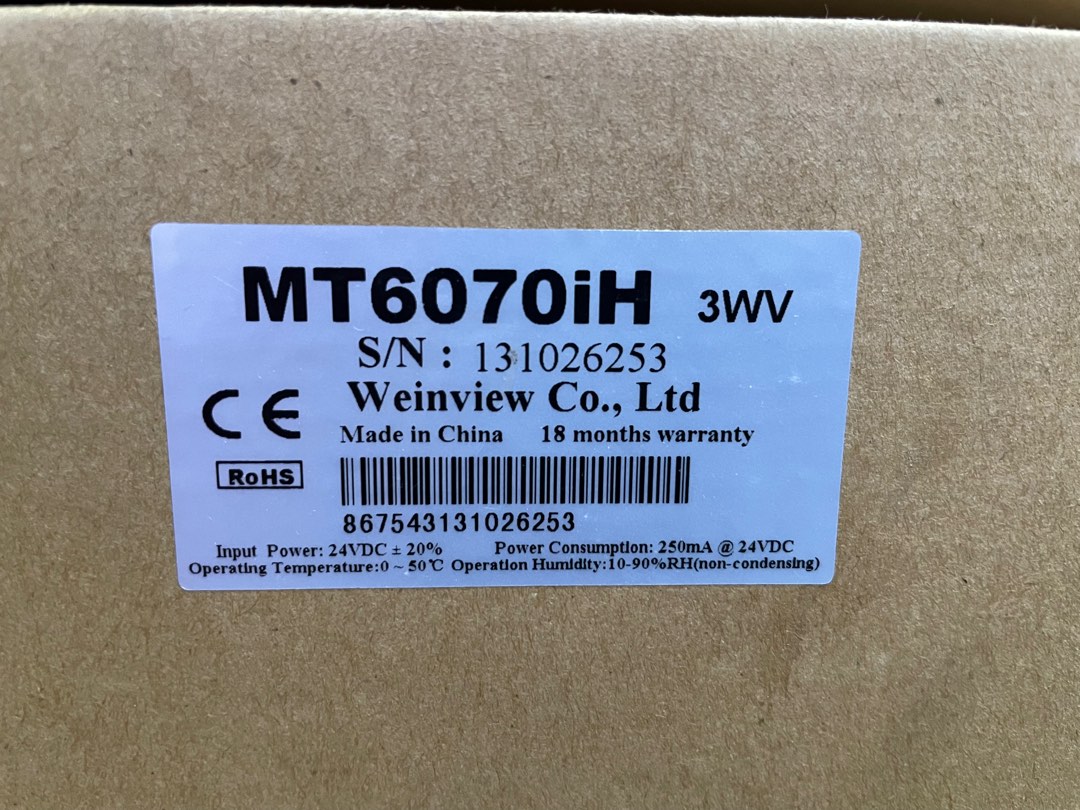 New HMI WEINTEK WEINVIEW MT6070ih 3WV, Computers & Tech, Parts ...