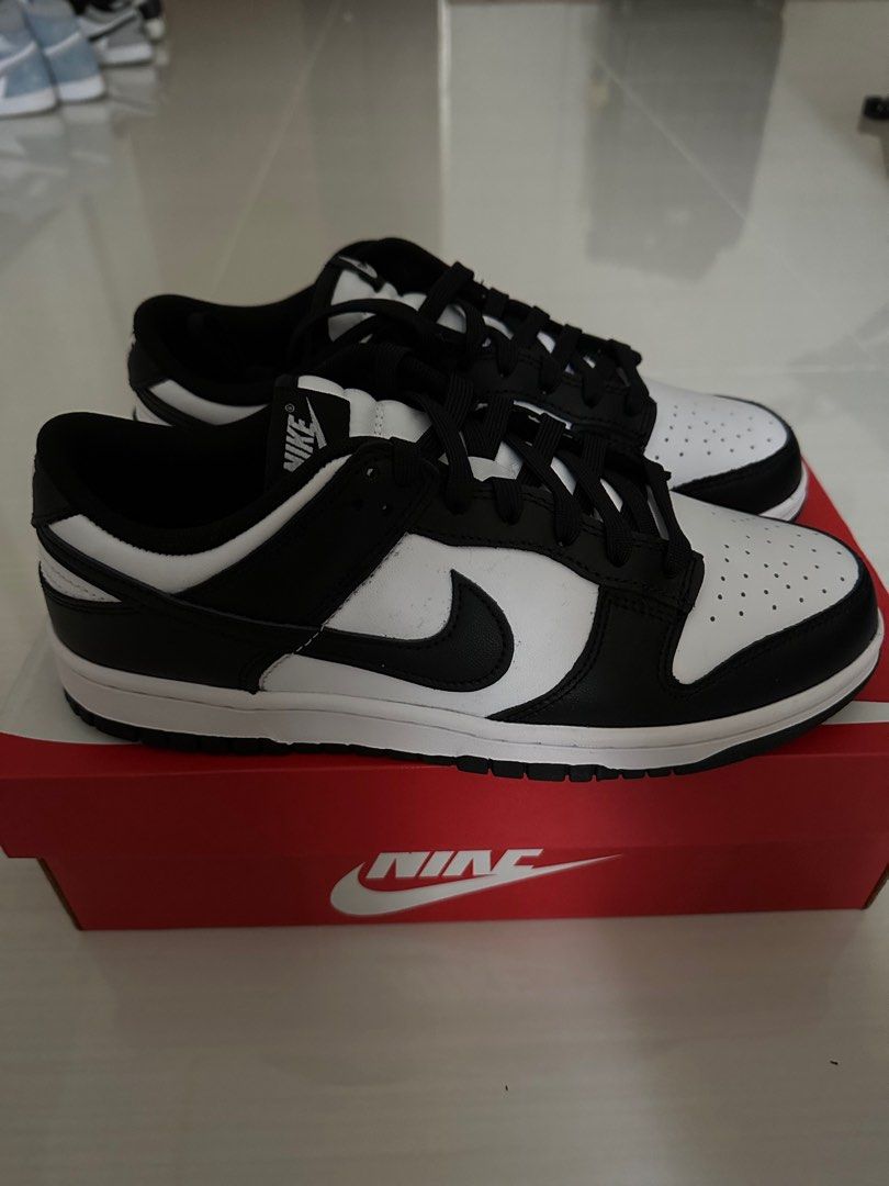 Nike Panda Dunk Low, Men's Fashion, Footwear, Sneakers on Carousell