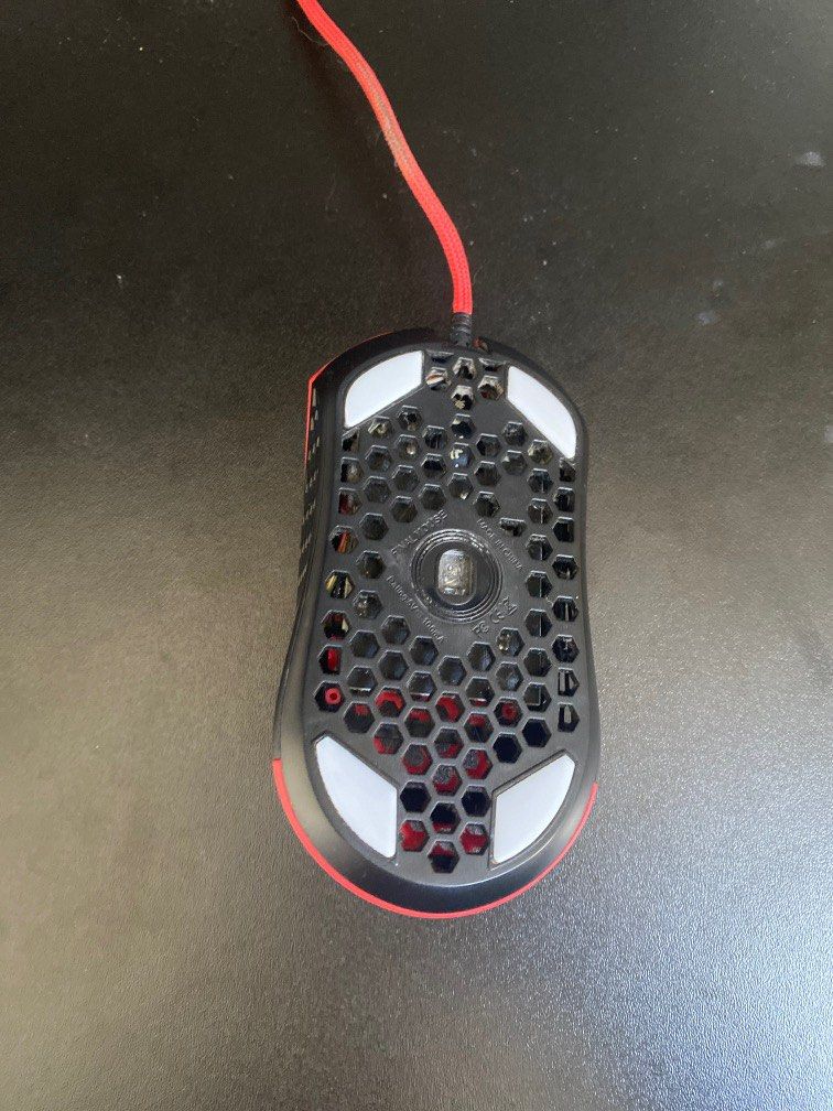 Ninja Air 58 FinalMouse (Red) with Hyperglides, Computers & Tech, Parts ...
