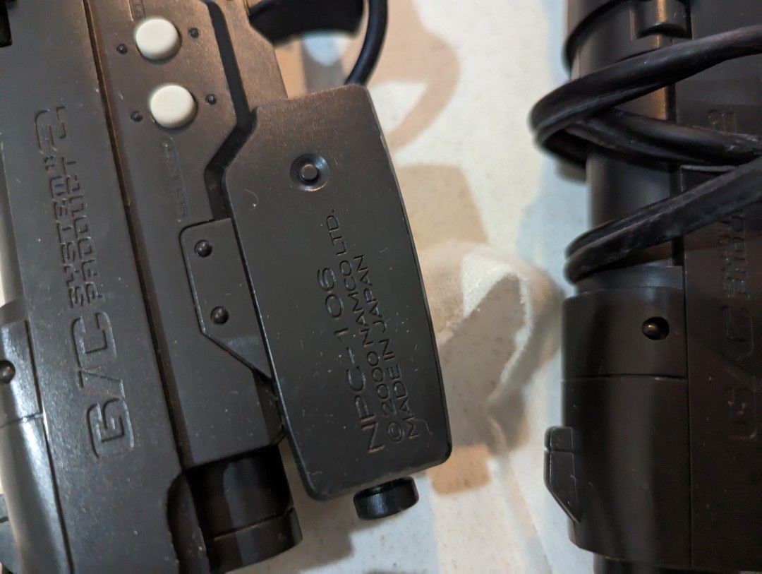 Npc 106 gun controller gun con ps2 working namco, Video Gaming, Gaming ...