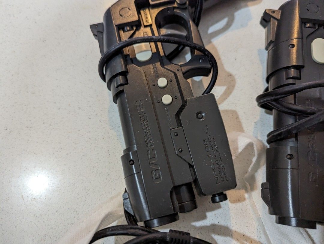 Npc 106 gun controller gun con ps2 working namco, Video Gaming, Gaming ...