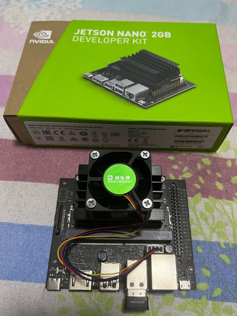 新淨NVIDIA Jetson nano 2g 少用 送風扇和透明外殼 ai 學習 deep learning, 電腦＆科技, 桌上電腦 - Carousell