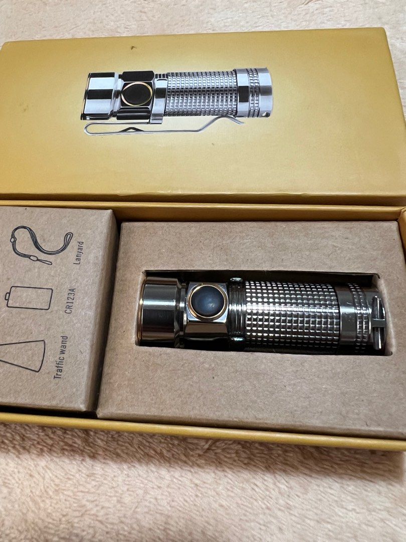 Olight S1 Baton Titanium rare collectors model on Carousell