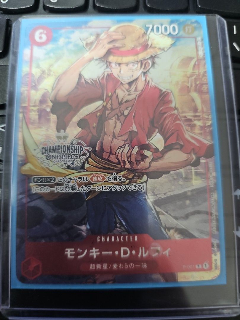 One Piece Luffy PR Championship, Hobbies & Toys, Toys & Games on Carousell