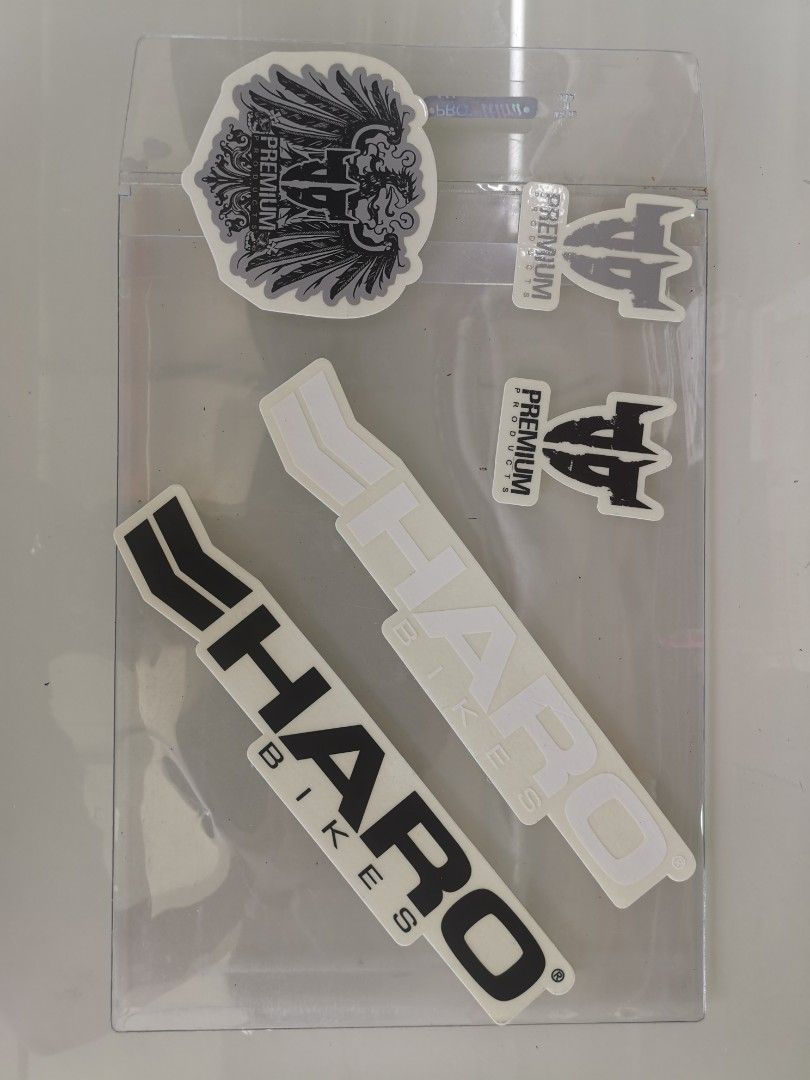 One set of Haro Bike Sticker, Everything Else on Carousell