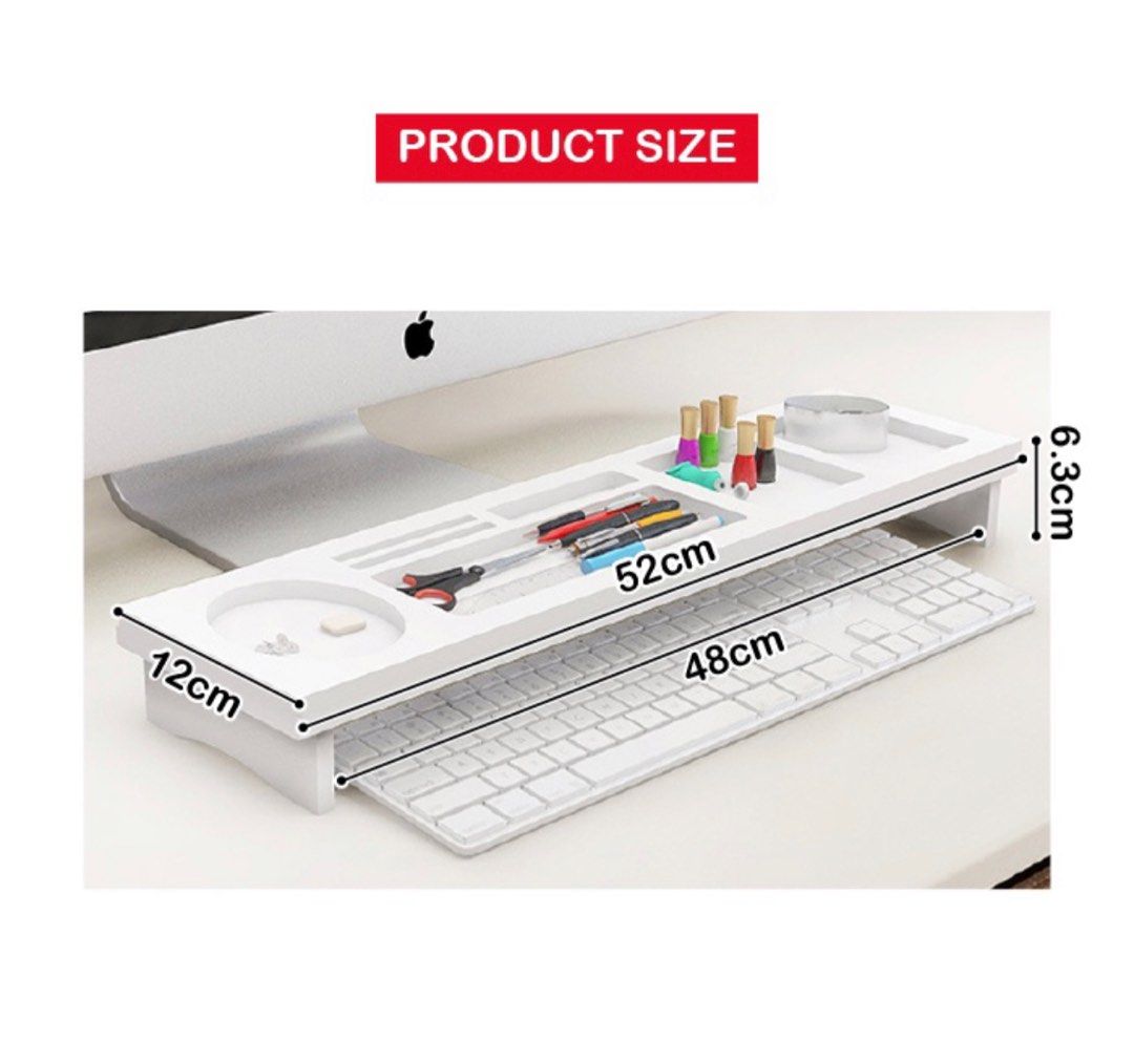 Open Top Keyboard Organiser (White), Computers & Tech, Parts ...