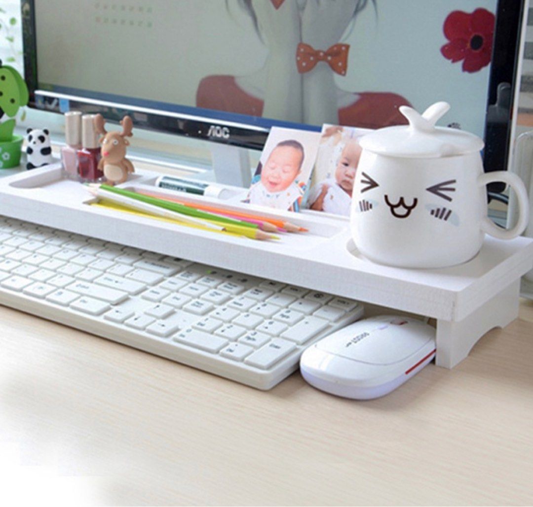 Open Top Keyboard Organiser (White), Computers & Tech, Parts ...