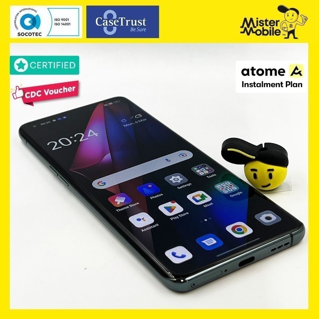 OPPO Find X3 Pro 5G 256 256GB Gloss Black Local Used, Mobile Phones ...