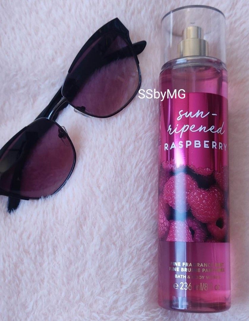Original BBW Sun Ripened Raspberry mist, Beauty & Personal Care ...