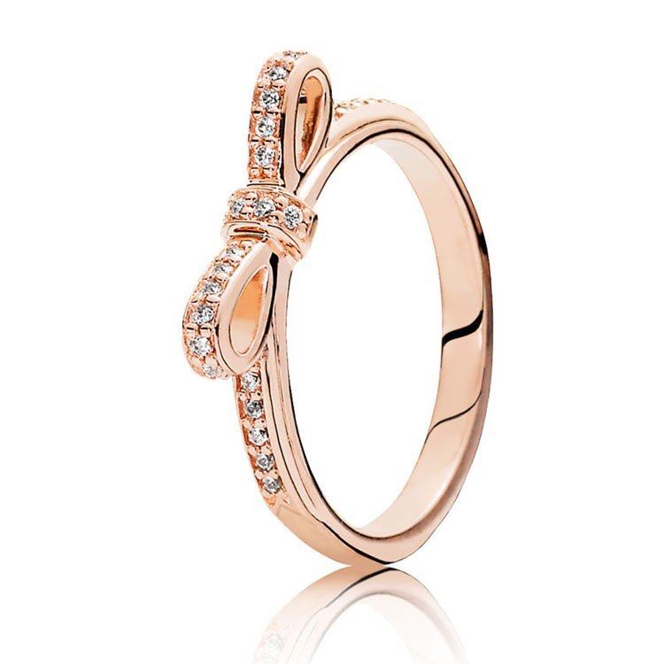 Pandora Classic Bow Ring on Carousell