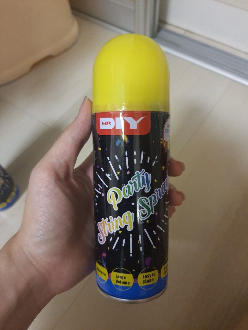 Party String Spray, Hobbies & Toys, Stationery & Craft, Craft Supplies ...