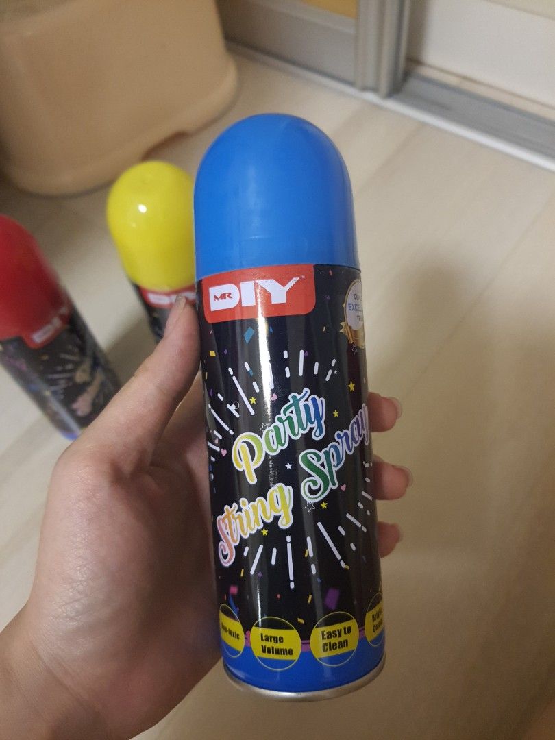 Party String Spray, Hobbies & Toys, Stationery & Craft, Craft Supplies ...
