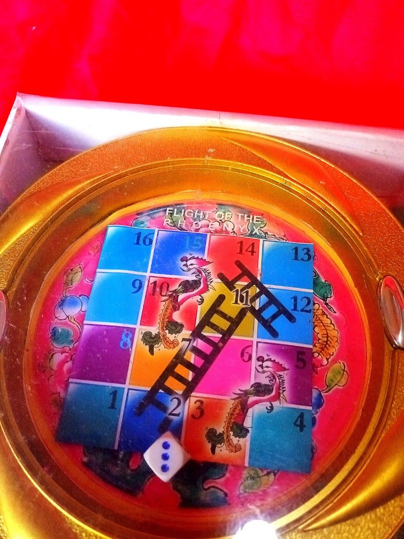 peranakan nyonya game toy bought from Melaka classic snake ladder game ...