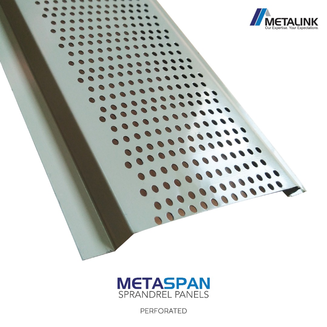 PERFORATED METAL SPANDREL, Commercial & Industrial, Construction ...