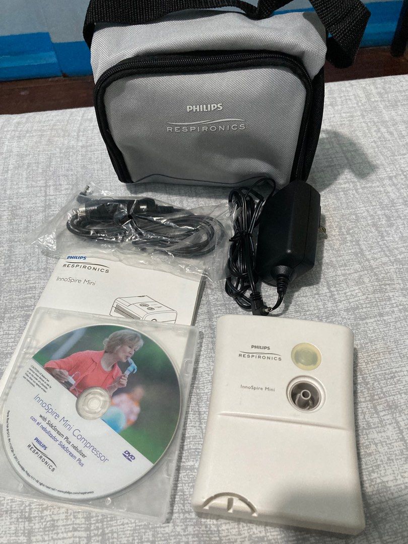 Philips Respironics InnoSpire Mini, Health & Nutrition, Medical ...