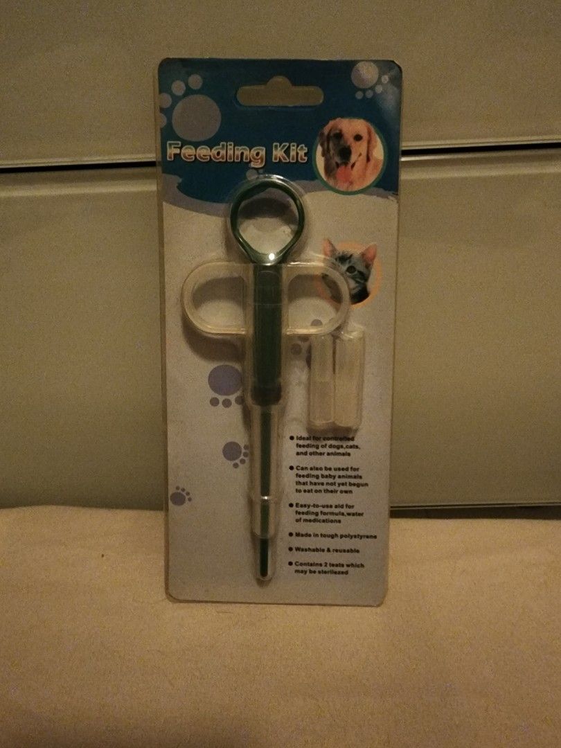 Pill Popper/feeder for cats and dogs, Pet Supplies, Health & Grooming ...