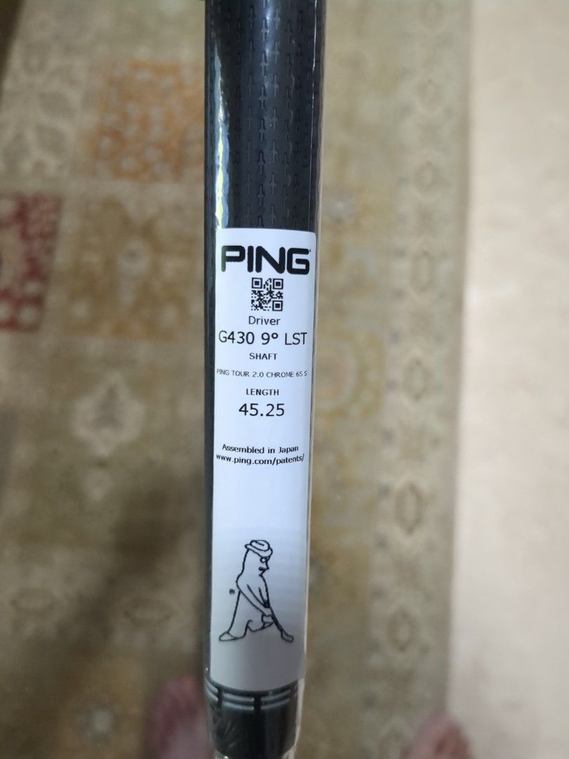 Ping driver shaft. Tour 2.0, 65s. Brand new, Sports Equipment, Sports ...