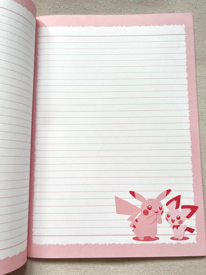 Pocket Monster Pokemon Note Book, Hobbies & Toys, Stationery & Craft ...
