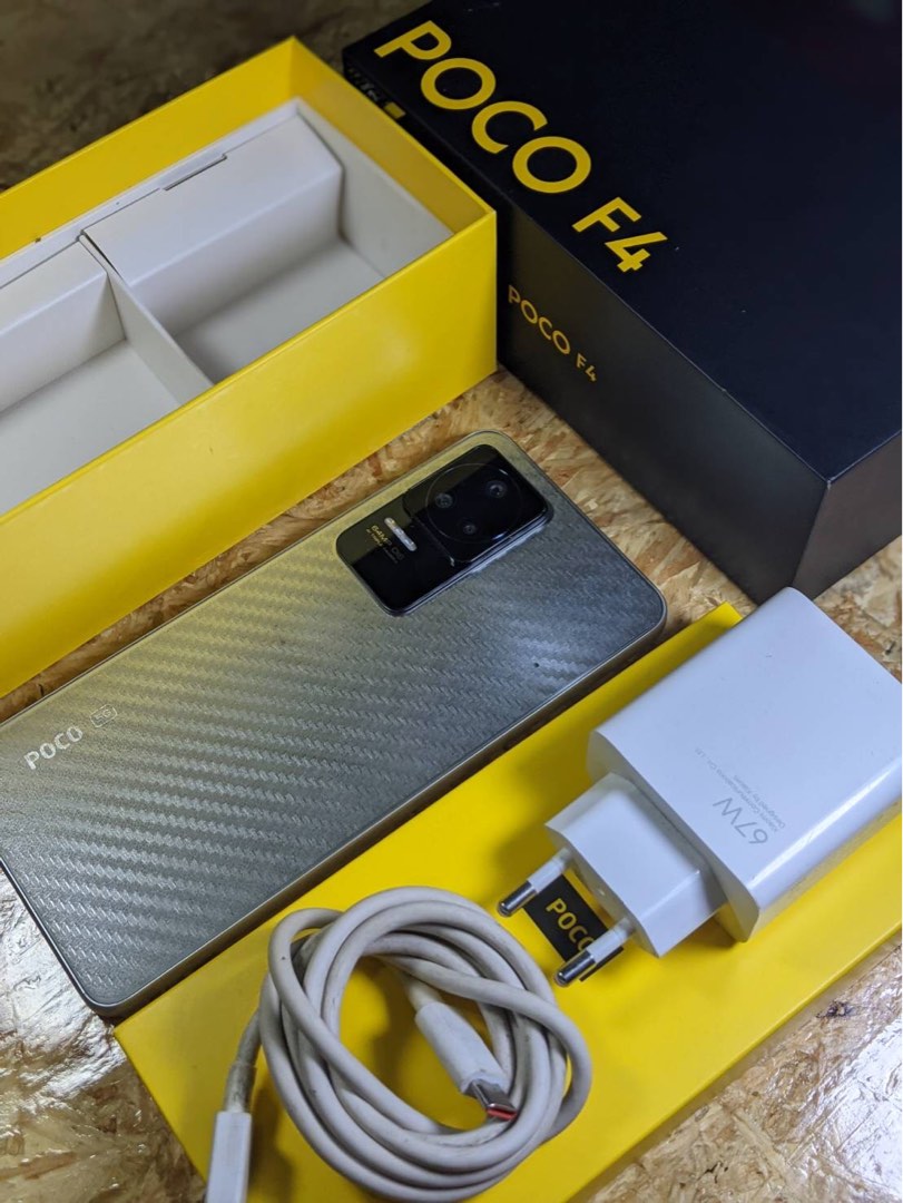 POCO F4 5G 6/128 fullset ORI, Telepon Seluler & Tablet, Ponsel Android ...