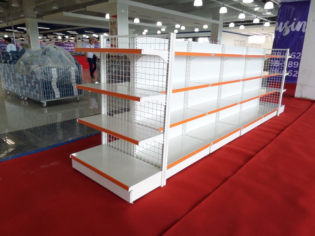 Polycarbonate Gondola Rack Adjustable Layers, Furniture & Home Living ...