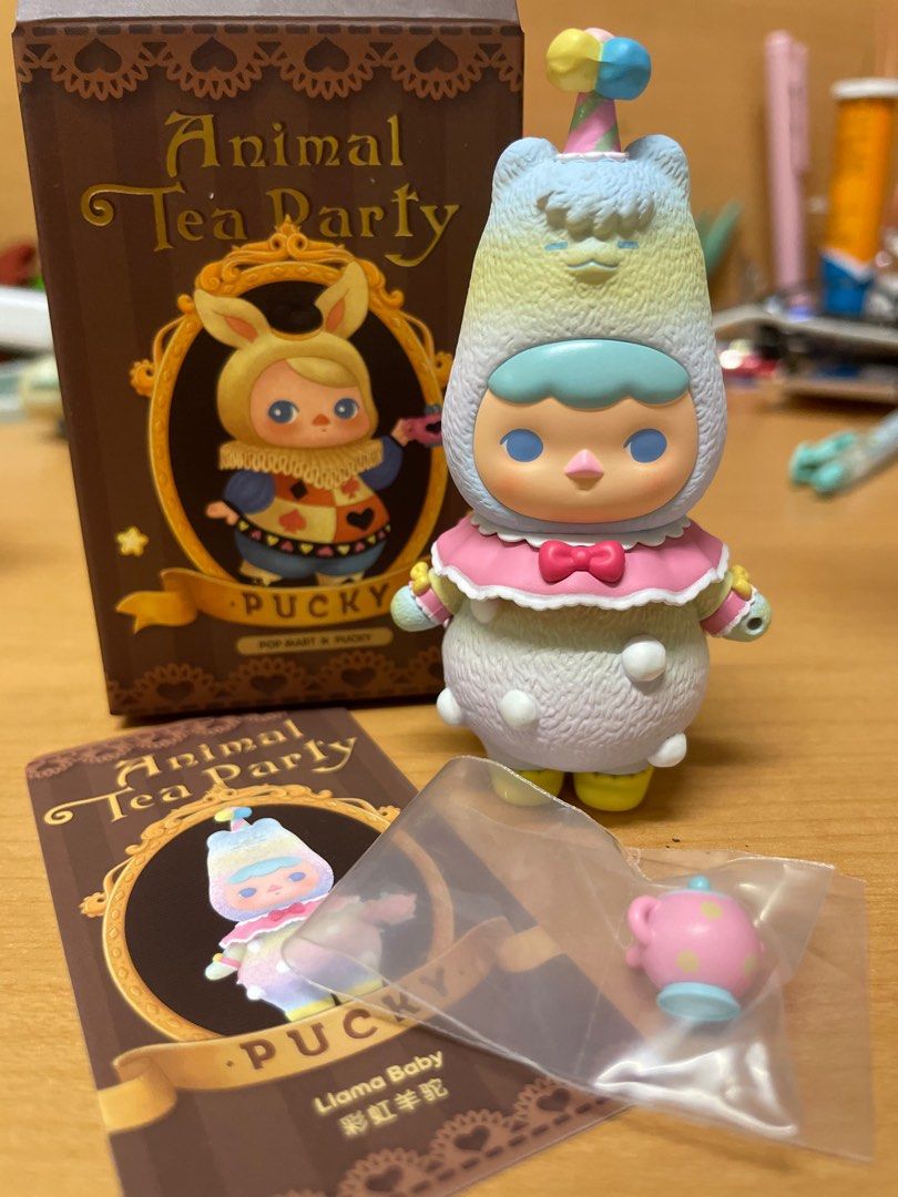 POP MART Pucky Animal Tea Party Series, Hobbies & Toys, Toys & Games on ...