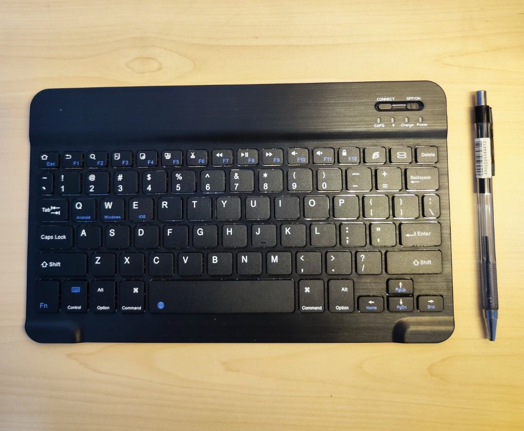 Portable Wireless Keyboard Computers Tech Parts Accessories