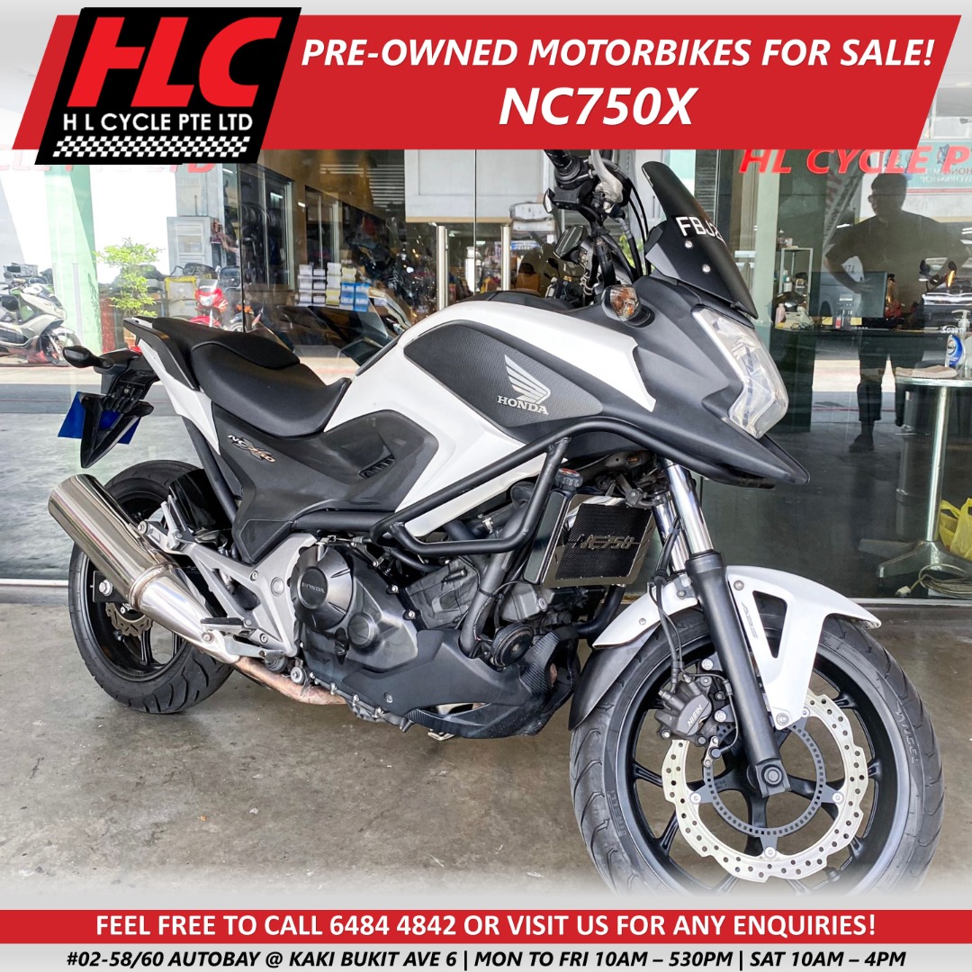 PRE-OWNED HONDA NC750XA COE 2033, Motorcycles, Motorcycles for Sale ...