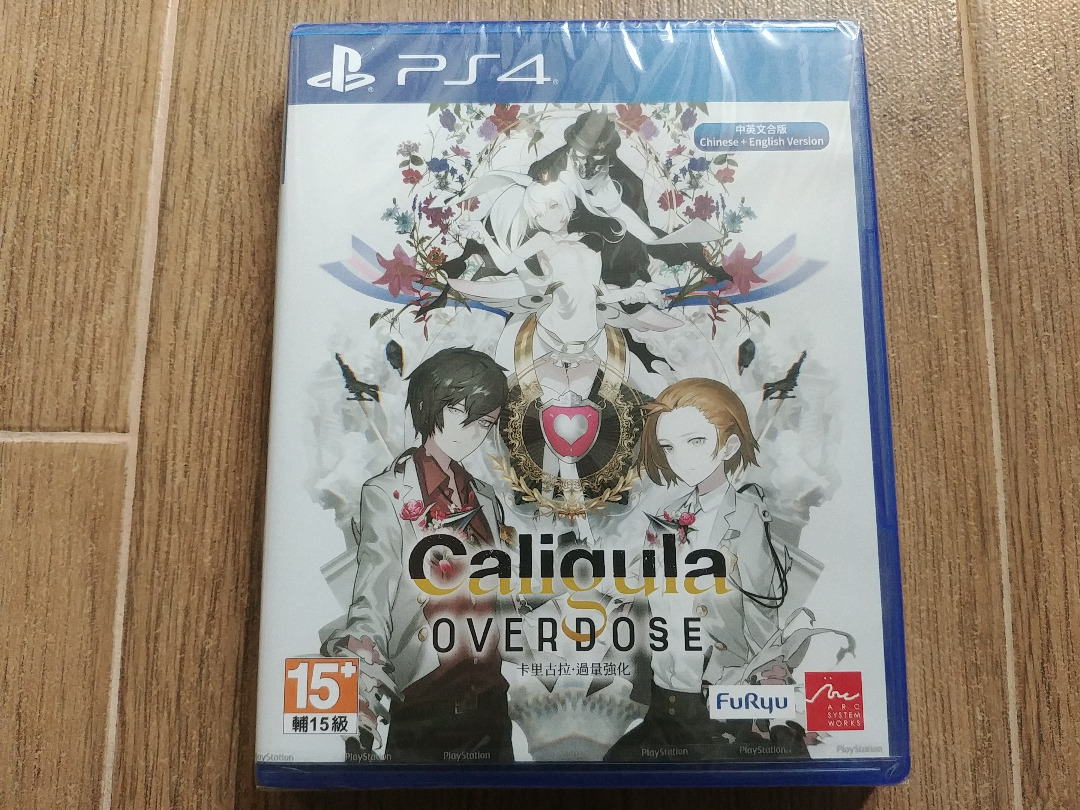 PS4 全新 中英日版 卡里古拉 過量強化 Caligula Overdose PlayStation 4, 電子遊戲, 電子遊戲 ...