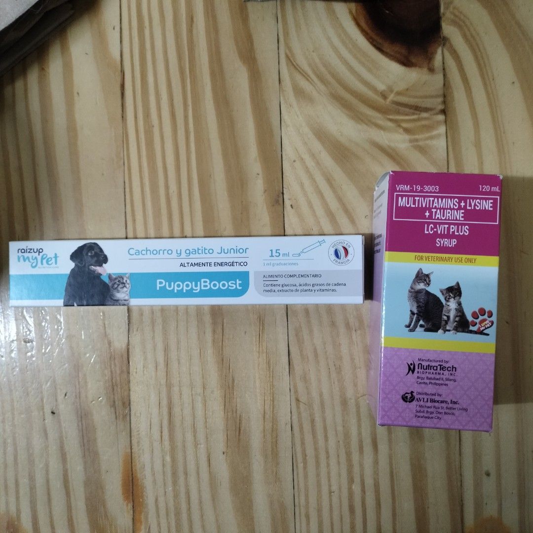 Puppy Boost & LC-VIT PLUS (take both only, read description), Pet ...
