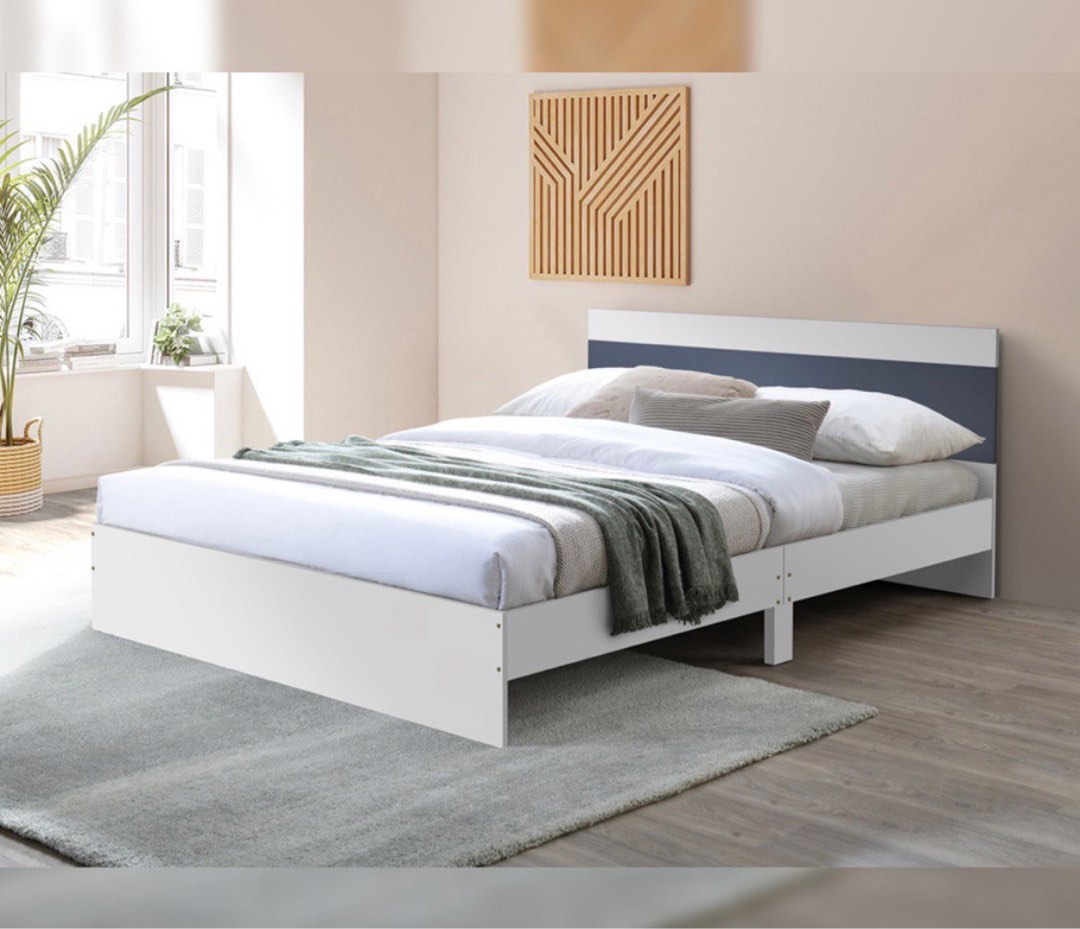 Queen Bed Frame | Wooden Bed Frame | Minimalist Queen Bed Frame ...