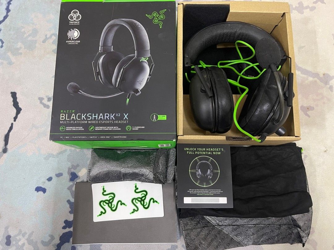 Razer BlackShark V2X, Audio, Headphones & Headsets on Carousell