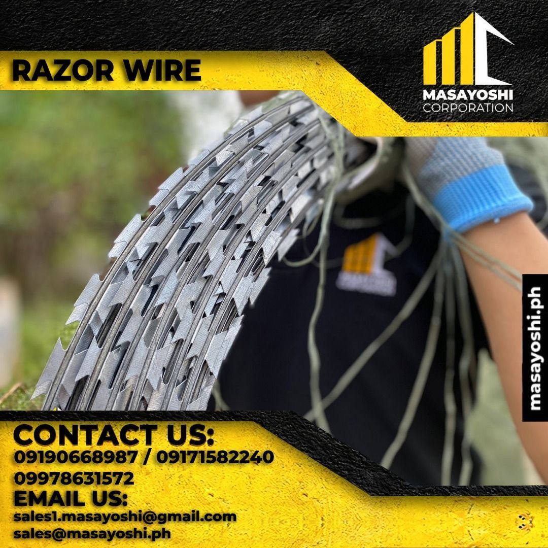 Razor Wire | Fencing Equipment | Safety Fence | Combat Wire | Security ...