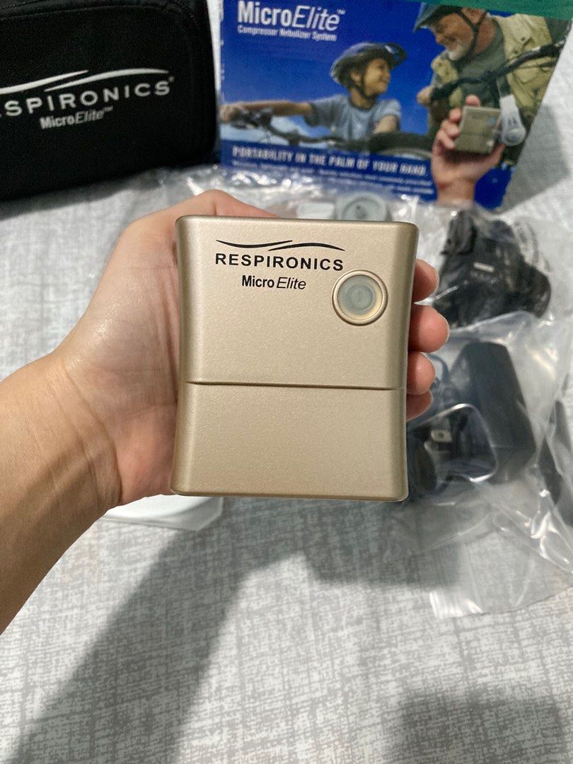 Respironics Micro Elite Compressor Nebulizer, Health & Nutrition ...