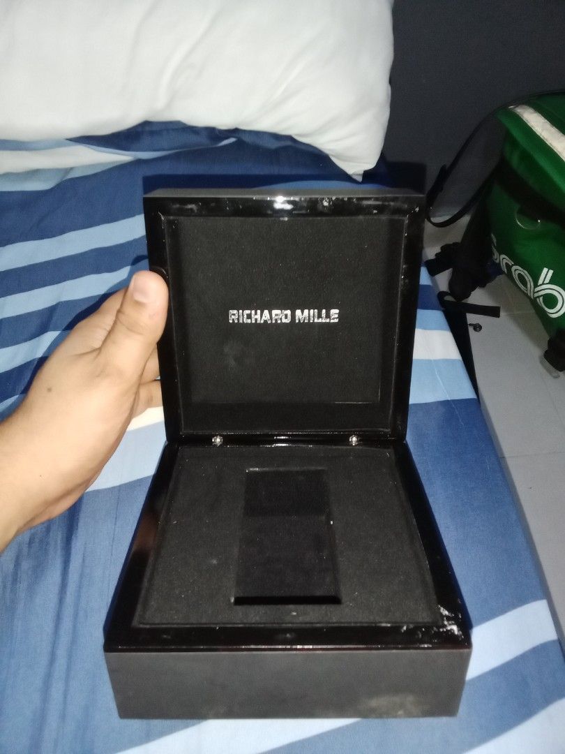 Richard mille watch box and bag, Men's Fashion, Watches & Accessories ...