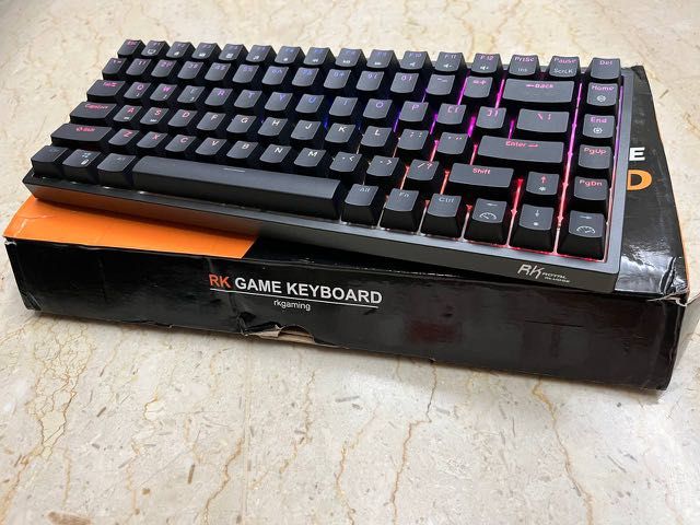 RK84 Mechanical Keyboard (free keycap set), Computers & Tech, Parts & Accessories, Computer ...