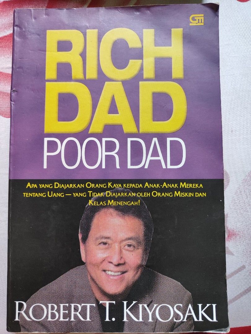Robert Kiyosaki Book Rich Dad Poor Dad Buku And Alat Tulis Buku Di
